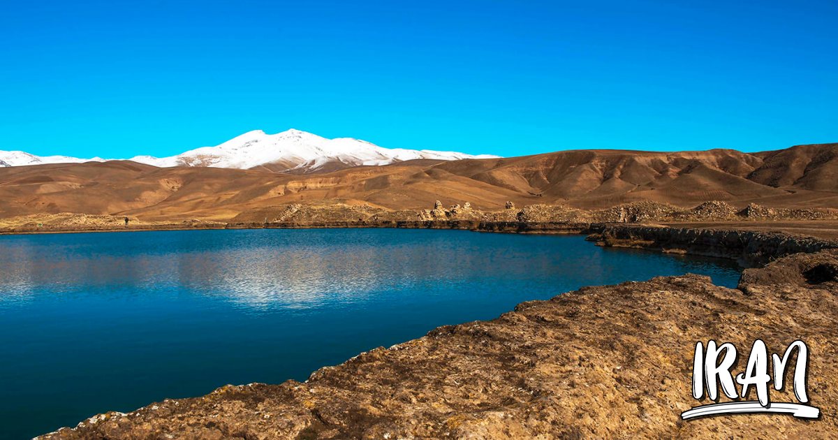 PHOTO: Takht-e-Soleiman near Takab (Unesco.org) - Iran Travel and Tourism