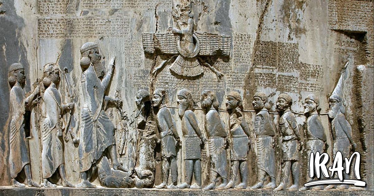 PHOTO: Behistun Inscription - Kermanshah Province - Iran Travel and Tourism