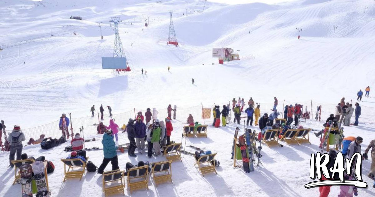 PHOTO: Dizin Ski Resort near Karaj and Tehran - Iran Travel and Tourism