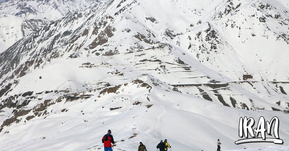 PHOTO: Dizin Ski Resort near Karaj and Tehran - Iran Travel and Tourism