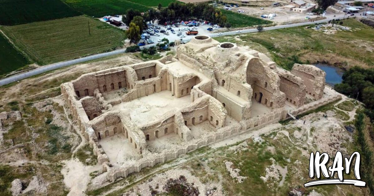 PHOTO: Palace of Ardashir-e Babakan - Firuzabad (Fars Province) - Iran ...