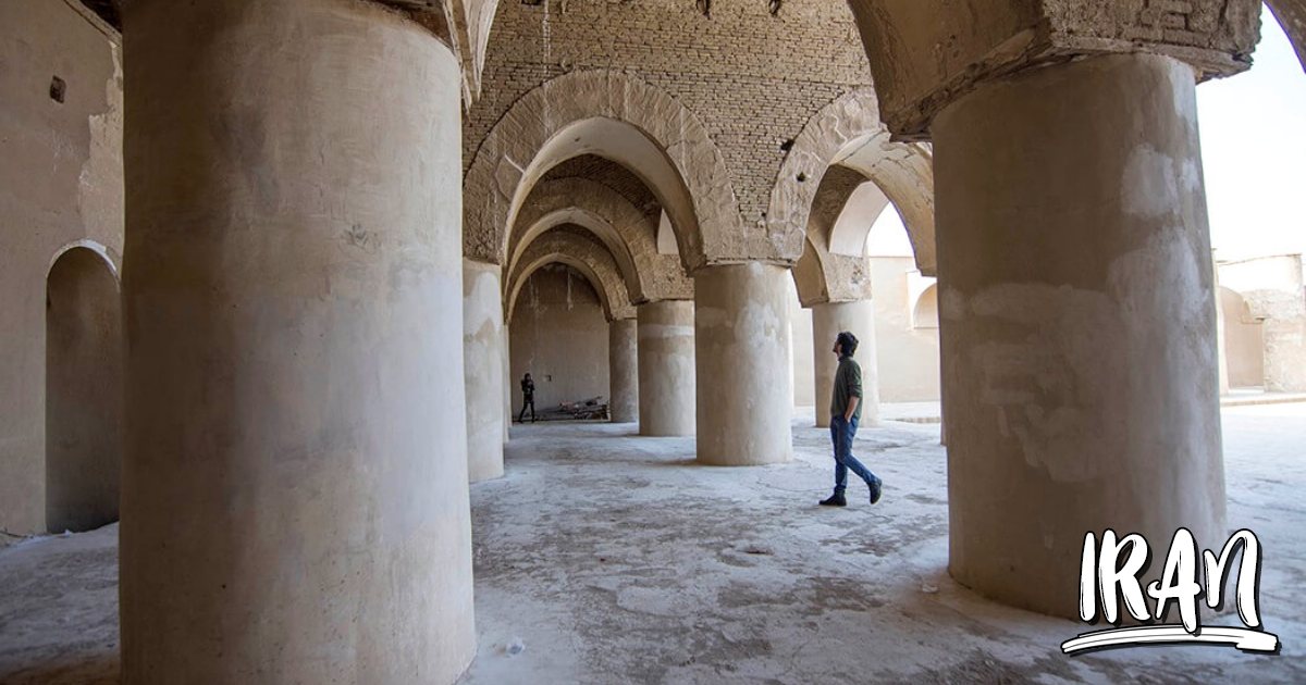 PHOTO: Shabestan of Tarikhaneh Mosque - Damghan (Ali Abak), Iran ...
