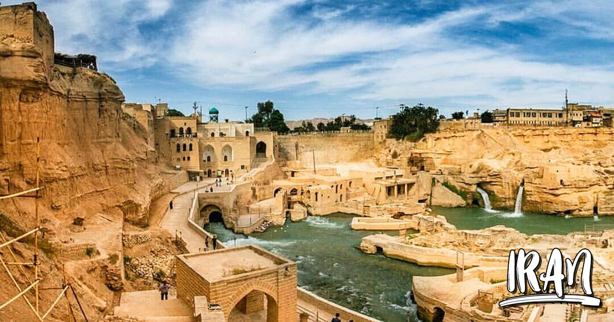 PHOTO: Shushtar Historical Hydraulic System - Khuzestan Province - Iran ...